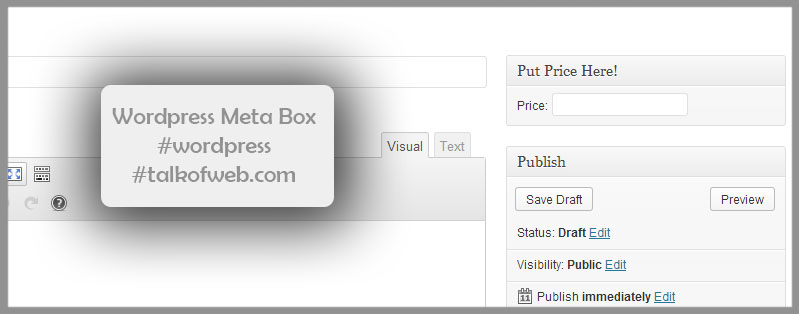 Wordpress Meta Box Add Extra Input Fields In Posts