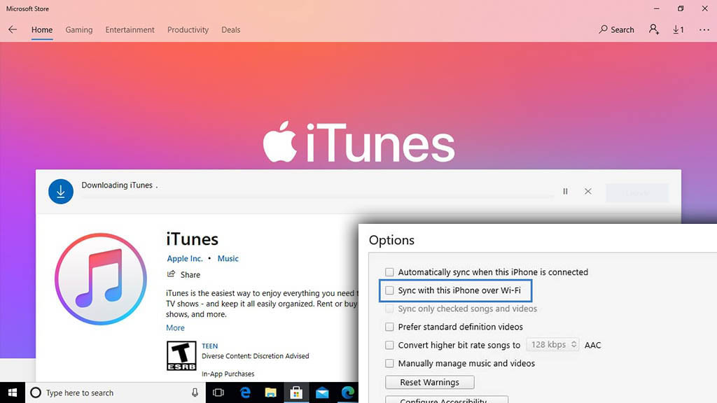 How To Sync IPhone With PC Using WiFi